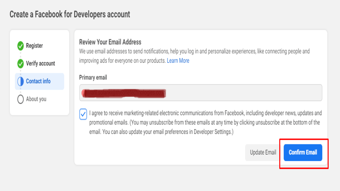 How to get a Facebook application id and secret key in 2022?