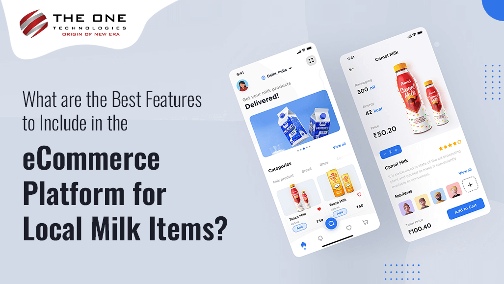Best Features for Local Milk eCommerce Platforms