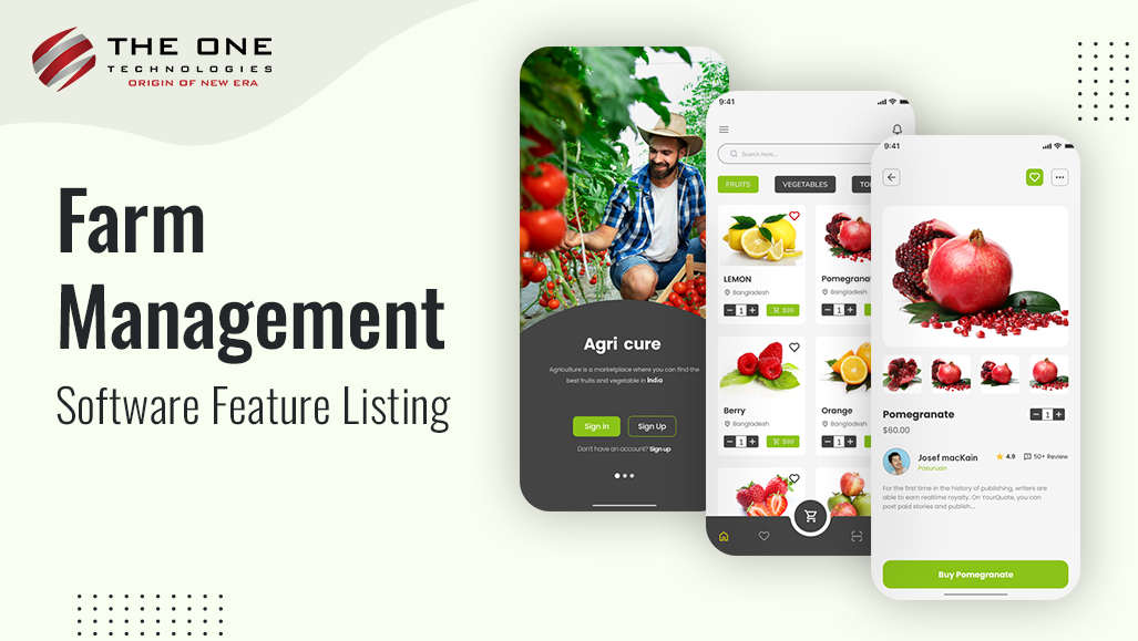 Farm Management Software Feature Listing