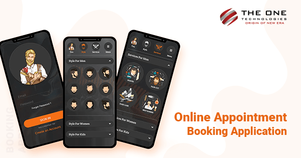 Online Appointment Booking Application Development | The One Technologies